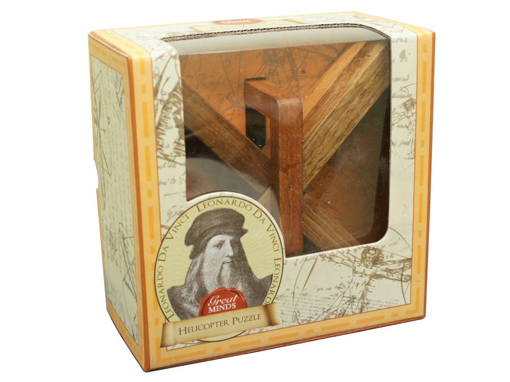 Da vinci helicopter puzzle store